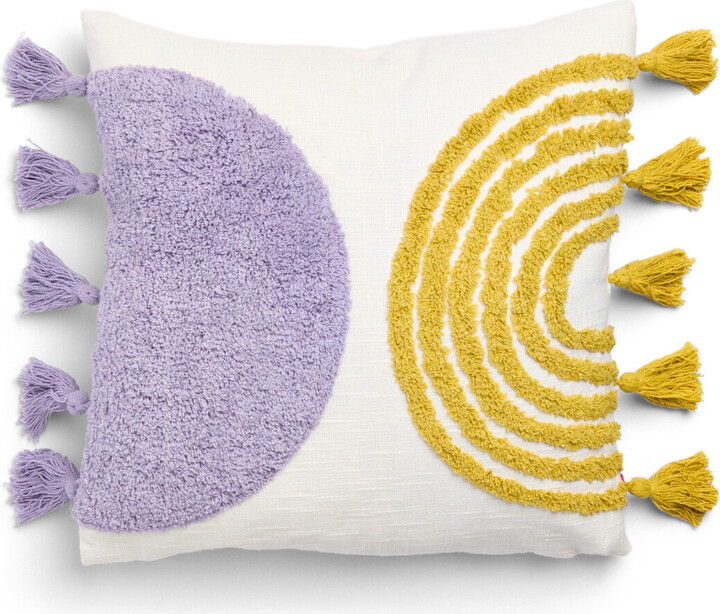 Heya Home Archow Cotton Tufted Cushion - ShopStyle