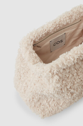COS Teddy Fleece Clutch - ShopStyle