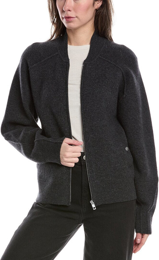 Rag & Bone Bridget Wool-Blend Bomber Jacket - ShopStyle