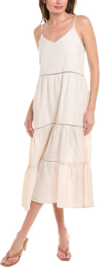 Splendid Jacqueline Linen-Blend Maxi Dress - ShopStyle