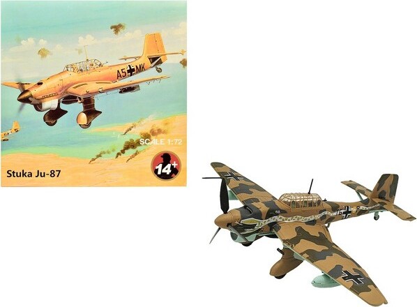 Other Criteria Junkers Ju 87R Trop Stuka Bomber Aircraft "Immelmann, 6 ...