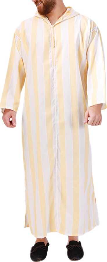 MODSGUE Prayer Clothing for Men Muslim Thobe Muslim Prayer Clothing ...