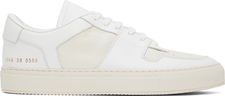 Common Projects White Decades Sneakers - ShopStyle