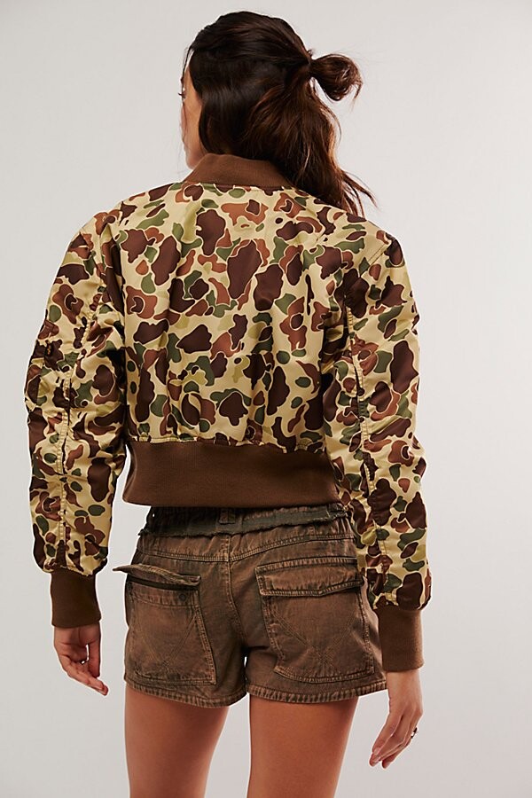 Alpha Industries L-2B Cropped Flight Jacket - ShopStyle