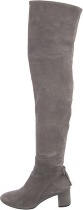 Tory Burch Suede Boots - ShopStyle