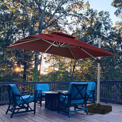Freeport Park Etchison 10' Square Cantilever Umbrella - ShopStyle