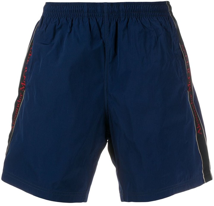 Alexander McQueen High-Rise Swim Shorts - ShopStyle