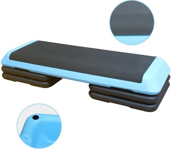 Slickblue Adjustable Aerobic Stepper – Fitness & Exercise Platform with ...
