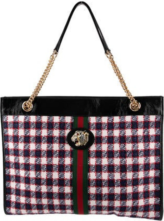 Gucci Large Rajah Tote w/ Pouch - ShopStyle Shoulder Bags