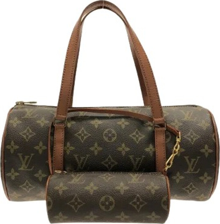 Louis Vuitton Papillon leather handbag - ShopStyle Shoulder Bags
