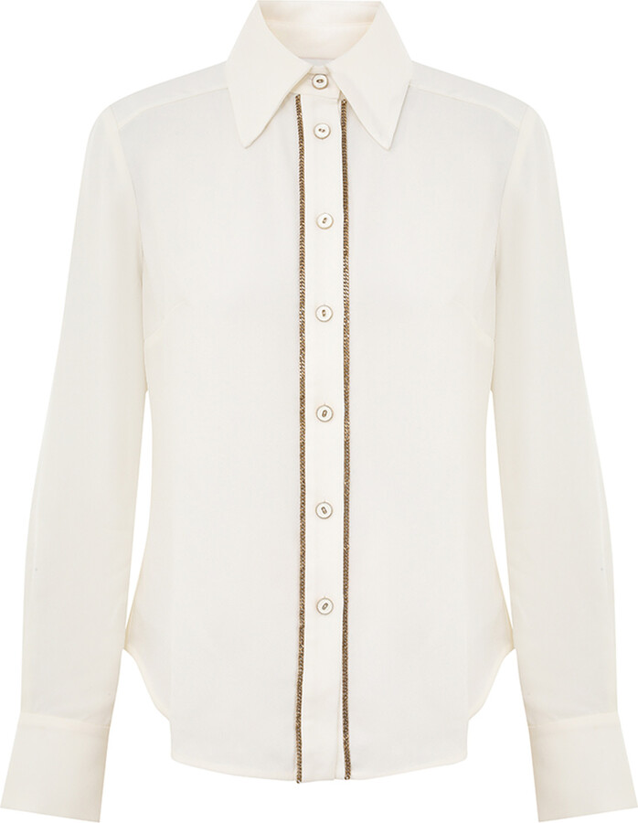 Zimmermann Chain Blouse - ShopStyle