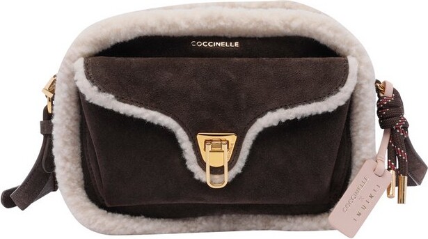 Coccinelle X Inuikii Beat Eco Shearling Small Crossbody Bag - ShopStyle