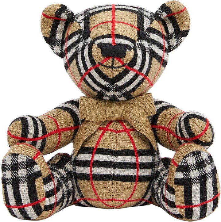 Burberry Children Thomas Bear wool teddy bear - ShopStyle Stuffed Animals