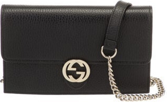 Gucci Interlocking G Wallet on Chain - ShopStyle Shoulder Bags
