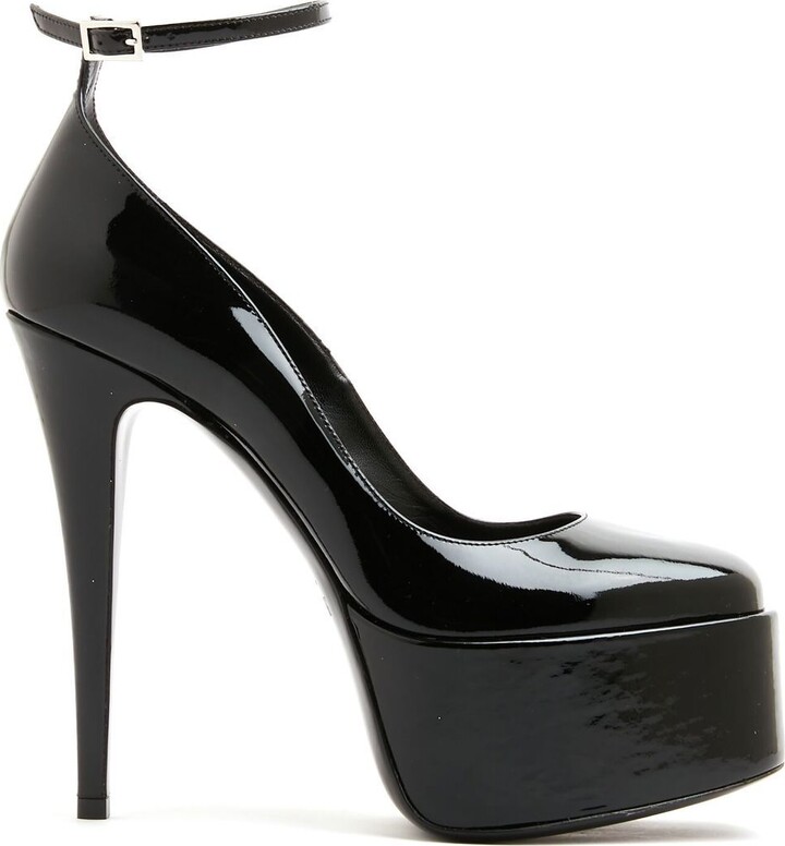 Paris Texas Patent 150mm Platform Pumps - ShopStyle