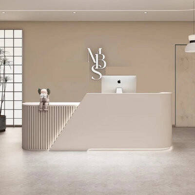 Splendor Furniture Bar Counter Reception Desk Cashier Minimalist Modern ...