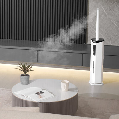 VEVOR Commercial Humidifier 2.4 Gal Cool Mist for Up To 430.6 SqFt Top ...