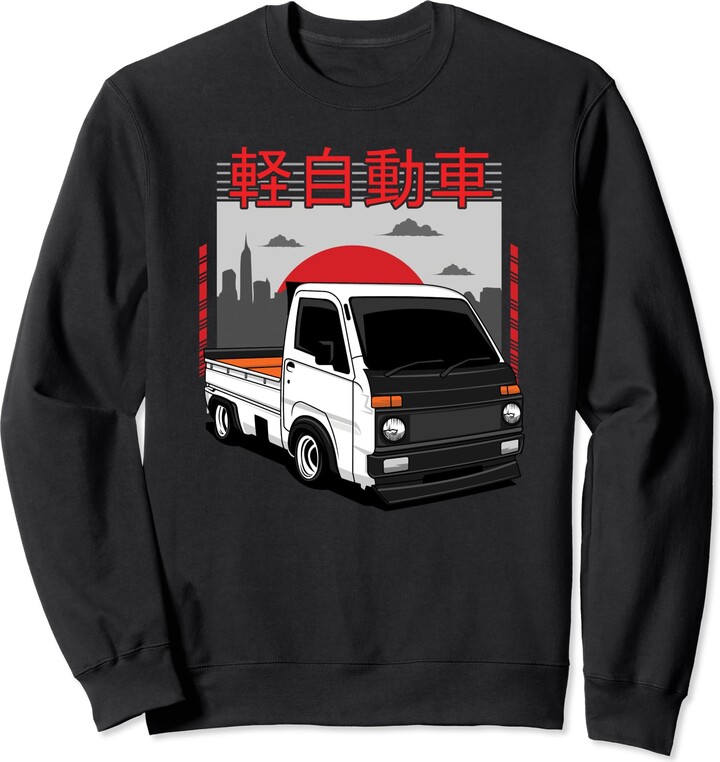 Japanese Mini Truck JDM Tuner Automotive Racer Tee Mini Truck Kei JDM ...