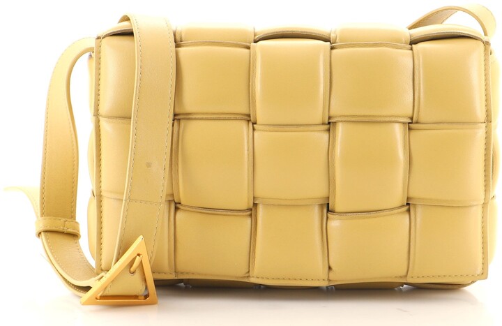 Bottega Veneta Cassette Crossbody Bag Padded Maxi Intrecciato Leather ...