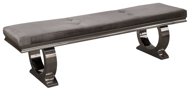 Vida Living Benno 180 cmBench - Pewter - ShopStyle Dining Chairs