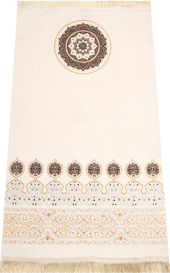 Etsy Luxury Soft Kaaba Design Prayer Rug, Janamaz, Lux Mat, Sajjada ...