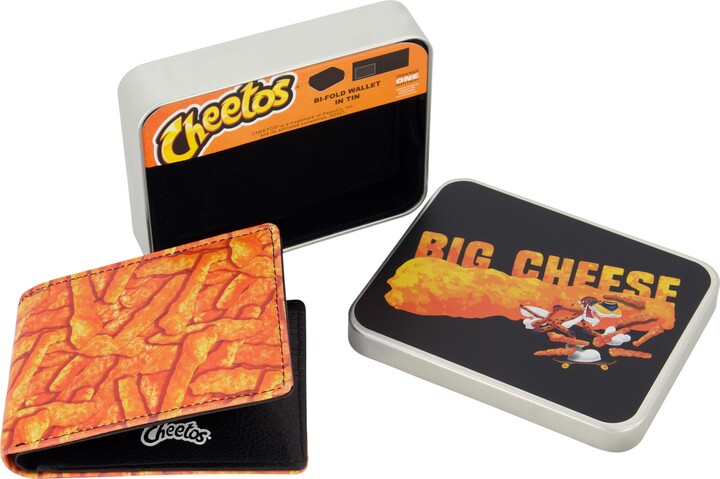 Concept One CHEETOS BIG CHEESE AOP Bifold Wallet, Slim Wallet with ...