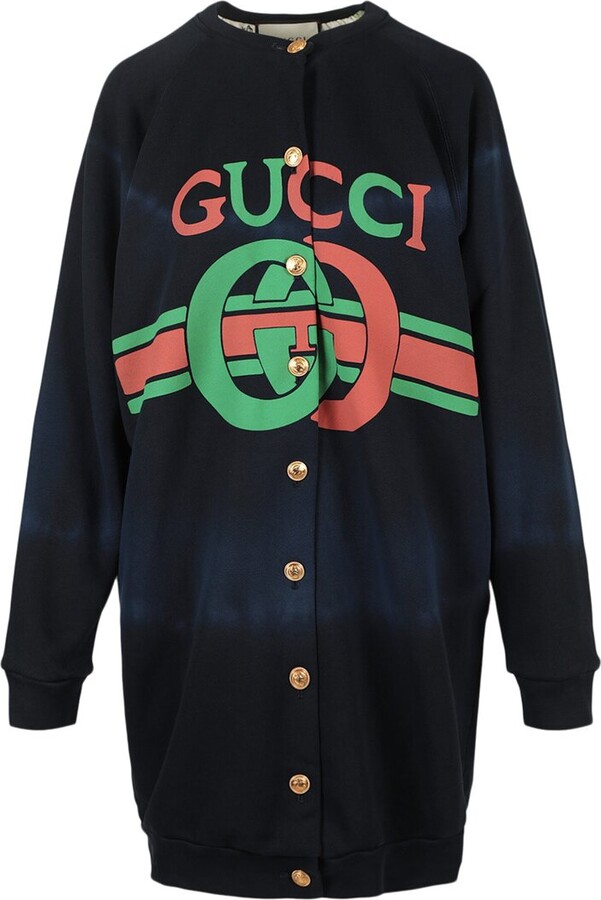 Gucci Logo Print Jacket - ShopStyle