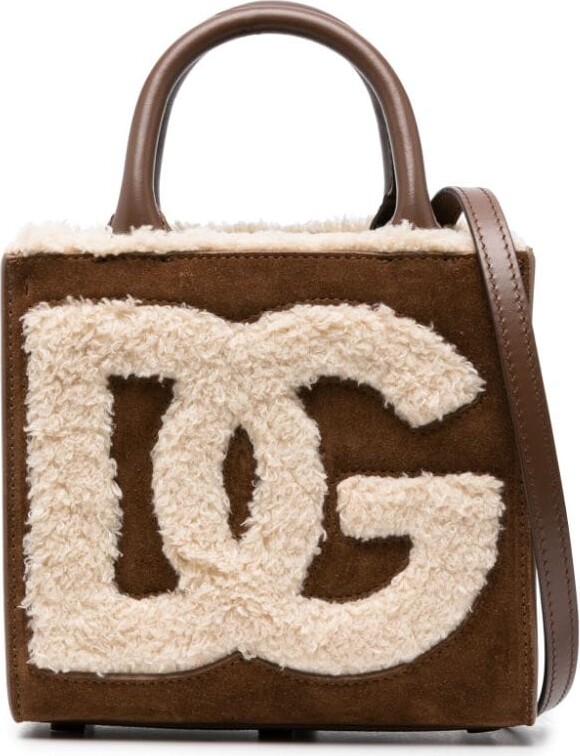 Dolce & Gabbana mini Daily suede tote bag - ShopStyle