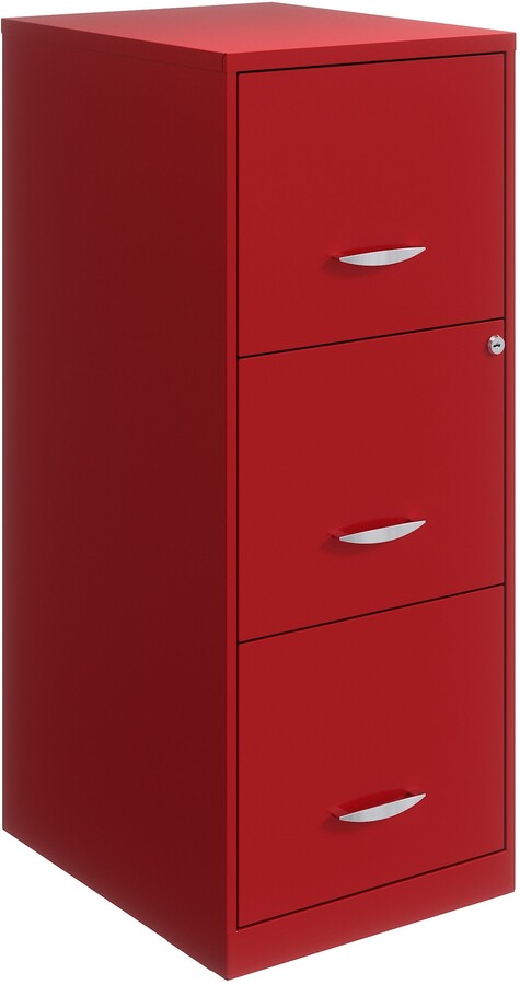 Space Solutions Lava Red 3-Drawer Vertical File Cabinet - ShopStyle