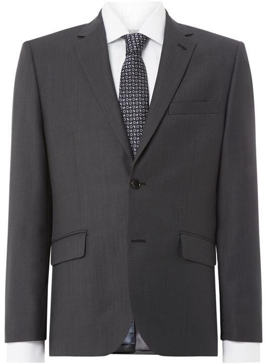 Howick Tailored Darby Birdseye Slim Fit Suit Jacket - ShopStyle