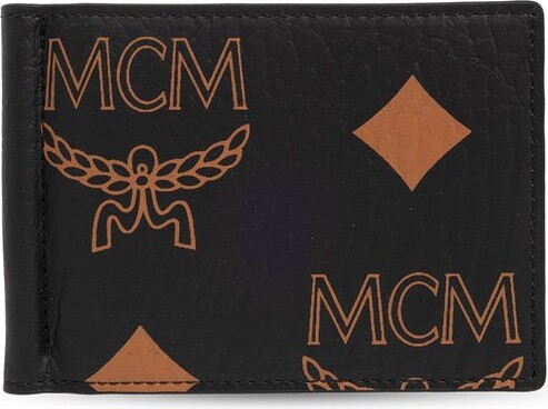 MCM Maxi Visetos-Printed Bi-Fold Wallet - ShopStyle