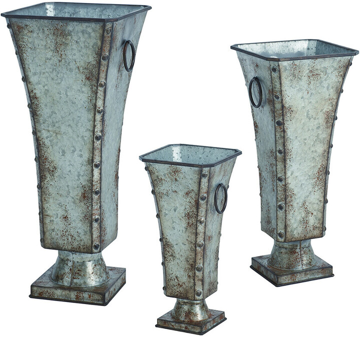 Transpac Metal Silver Spring Regal Containers Set Of 3 - ShopStyle Jewelry
