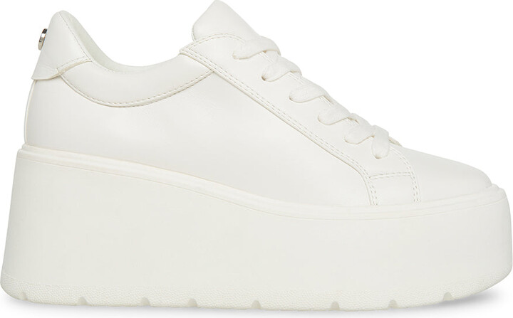 Steve Madden Glimpse White - ShopStyle Sneakers & Athletic Shoes