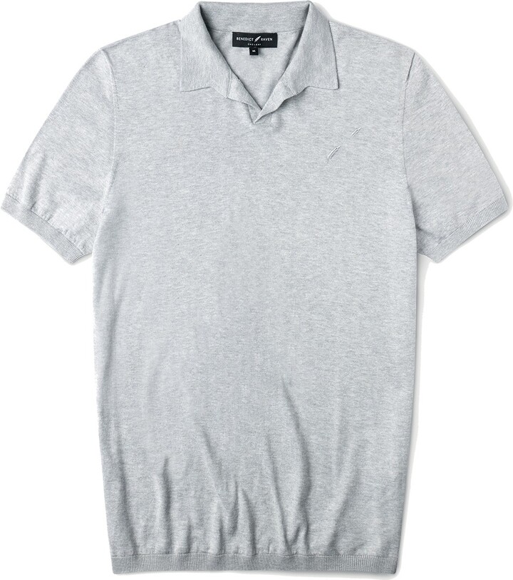Benedict Raven - Harbour Polo Shirt Grey - ShopStyle