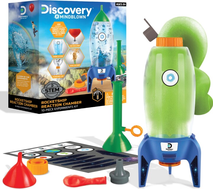 Discovery #Mindblown Stem Rocket ship Reaction Chamber Experiment ...