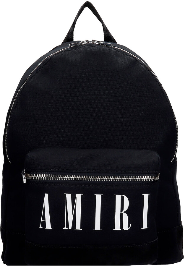 Amiri Backpack In Black Canvas - ShopStyle