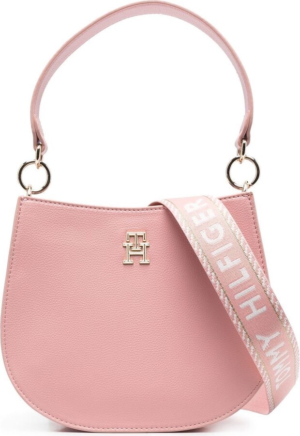 Tommy Hilfiger Logo-Plaque Faux-Leather Tote Bag - ShopStyle