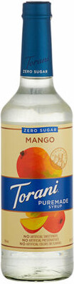 FixtureDisplays Torani Puremade Zero Sugar Mango Flavoring Syrup 750 mL ...