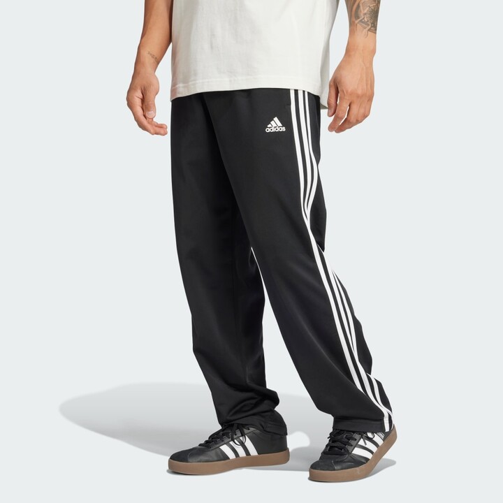 adidas Primegreen Essentials Warm-Up Open Hem 3-Stripes Track Pants ...