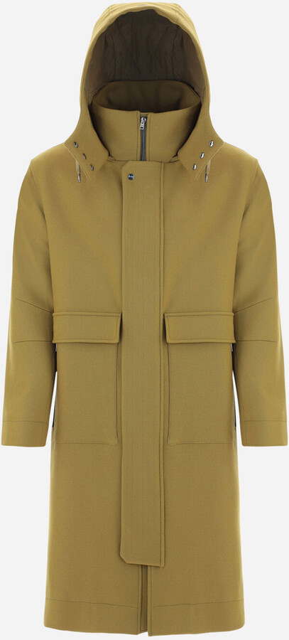Herno Eco Wool Long Parka - ShopStyle Raincoats & Trench Coats