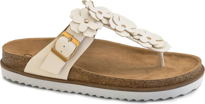 Corkys Footwear Women's Bless Her Heart Sandals In White - ShopStyle