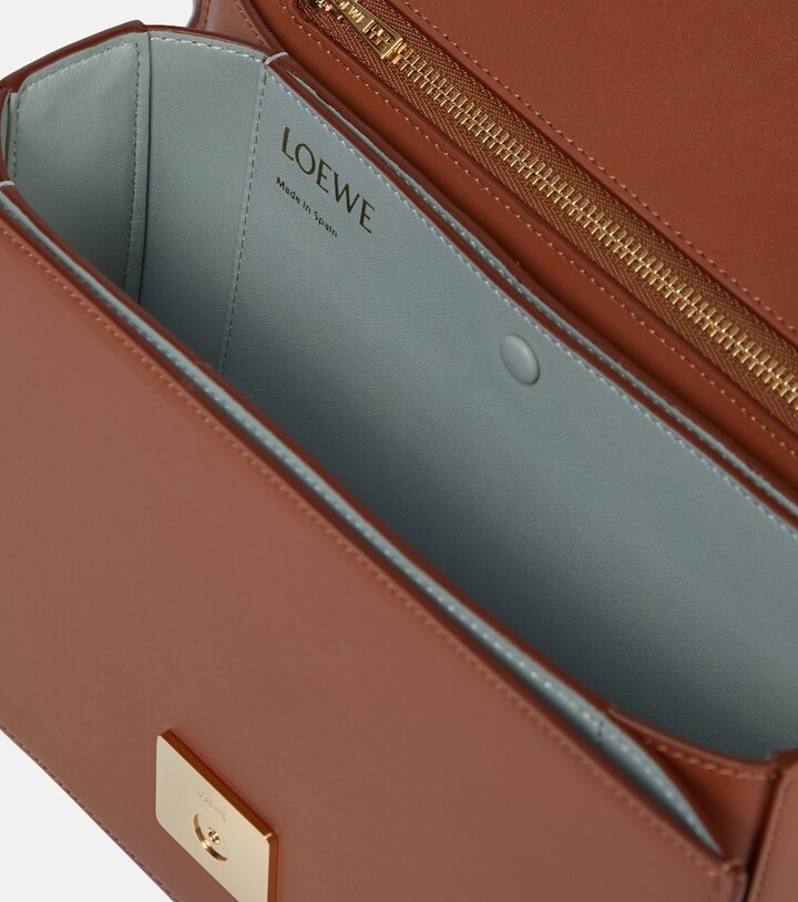 Loewe Goya Medium leather shoulder bag - ShopStyle