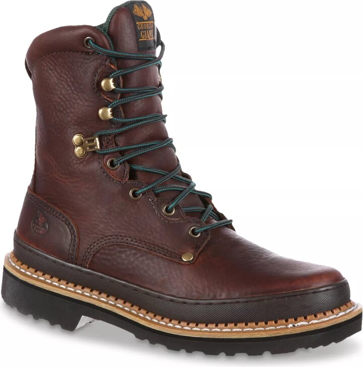 Georgia Boot Wide Width Giant Steel Toe Work Boot - ShopStyle