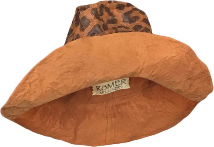 Romer Millinery - Vegan Suede "Morphy" Hat - ShopStyle