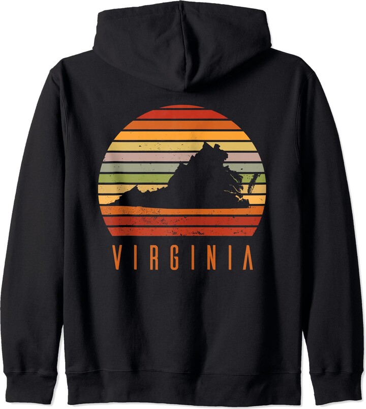 Land Map State Flag Proud Raised Virginia US Native Citizen State Map ...