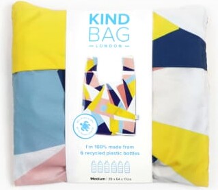 Kind Bag Mosaic Design Reusable Sustainable Made From Recycled Plastic ...