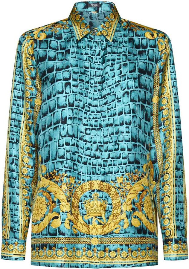 Versace Shirts - ShopStyle Tops