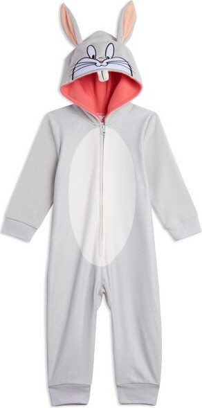 Warner Bros. Warner Bros Looney Tunes Bugs Bunny Toddler Girls Zip Up ...