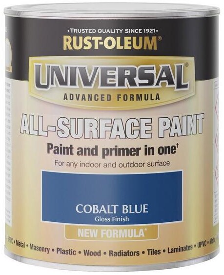Rust-Oleum Universal All-Surface Gloss Finish Paint – Cobalt Blue ...