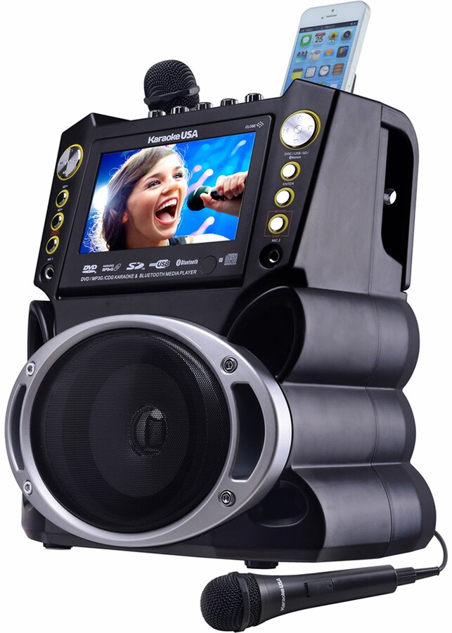 Karaoke USA DVD/CDG/MP3G Karaoke Machine with 7 inch Screen - ShopStyle ...